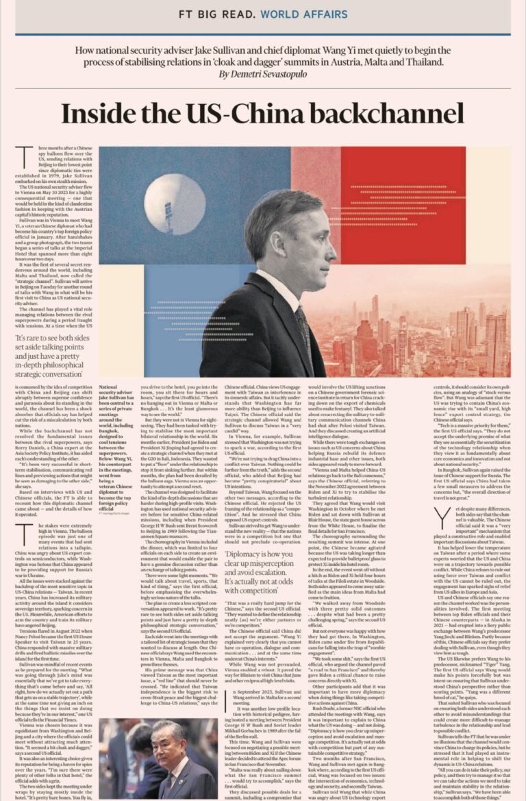 Malta’s Success in US, China’s secret meeting’ thanks to Ian Borg ...