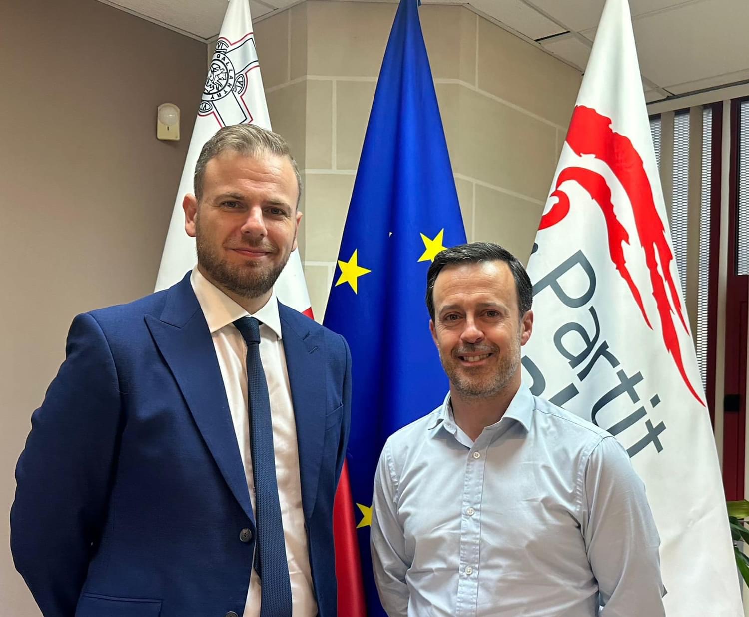 John Grech f’laqgħa kordjali ma Kevin Bonavia – MP Ingliż – Nevillegafa John Grech f’laqgħa kordjali ma Kevin Bonavia – MP Ingliż – Nevillegafa