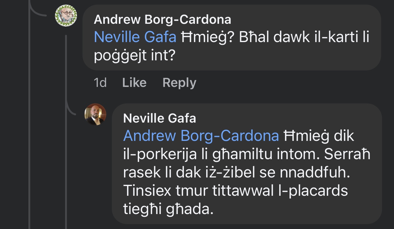 L- Etika ta’ Andrew Borg Cardona – Nevillegafa