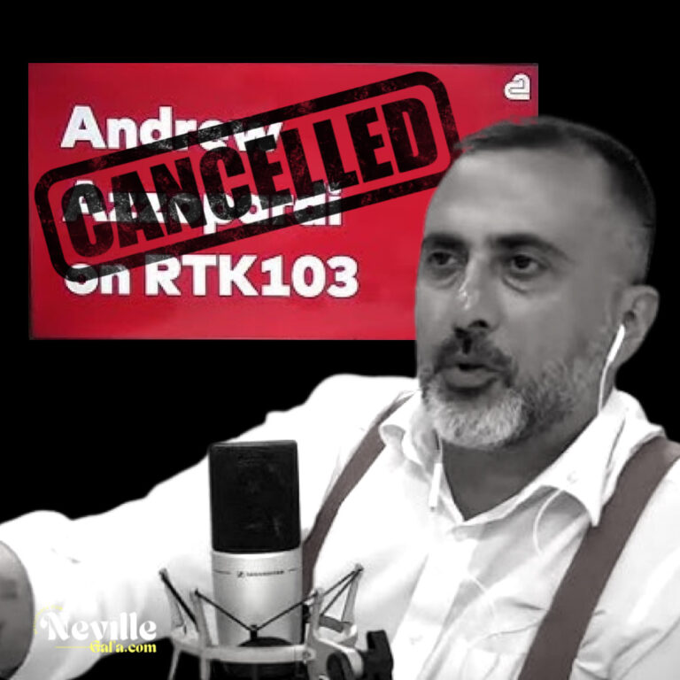 The King of Hypocrisy: Andrew Azzopardi’s Fall from RTK to Campus FM ...