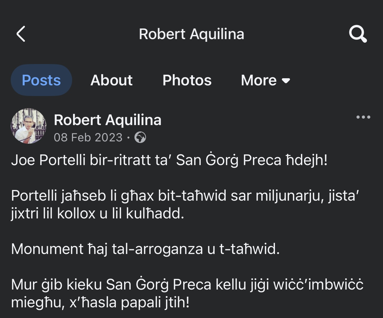 Robert Aquilina: The Hypocrisy of a Self-Proclaimed “Guardian of Democracy” – Nevillegafa